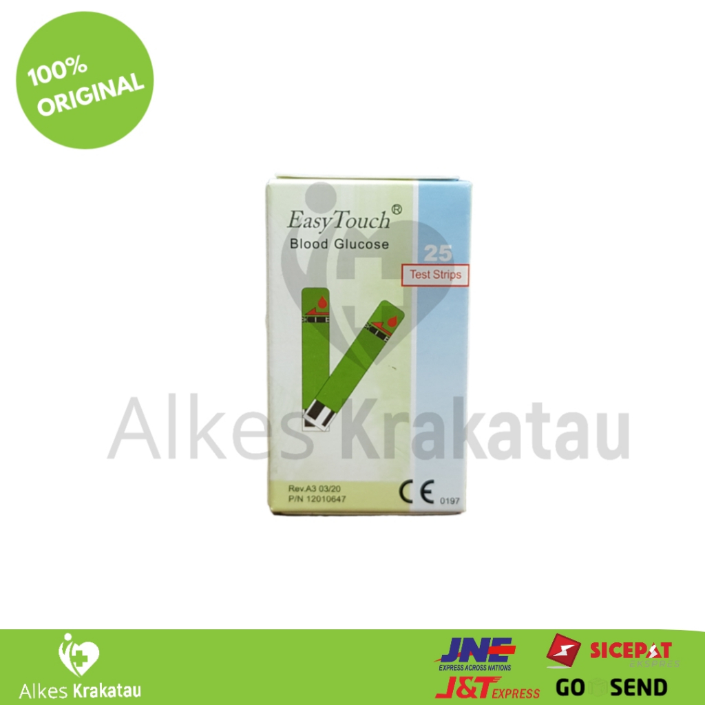 Jual Strip Gula Easy Touch / Test Strip Blood Glucose / Stik | Shopee ...