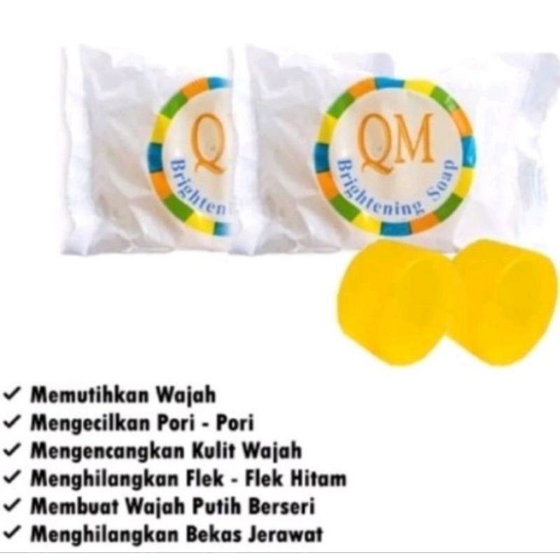 Jual 1 Lusin Sabun QM / Brightening Soap | Shopee Indonesia