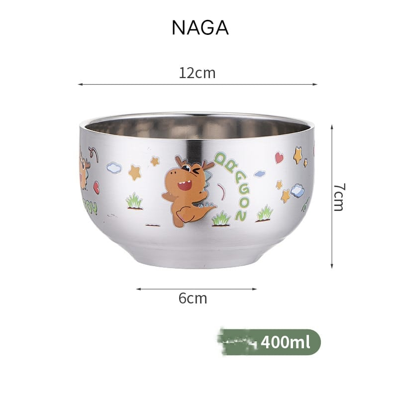 Jual BAKINDO Mangkok 12 Shio Mangkok Family / Mangkok Kartun Double ...