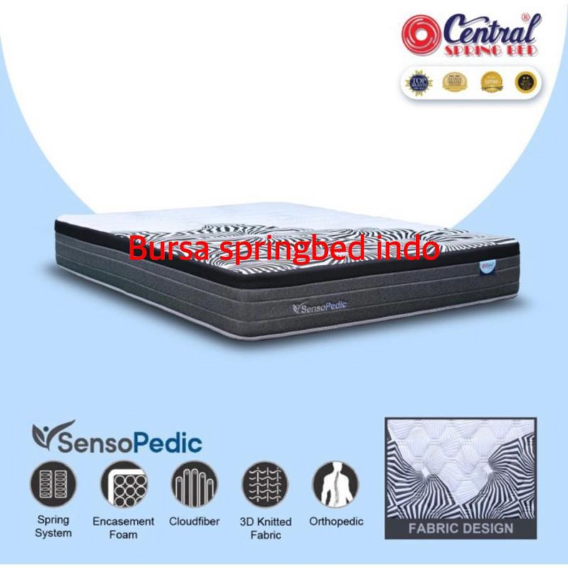 Jual Central Senso Pedic 90 120 160 180 Kasur Spring Bed Orthopedic