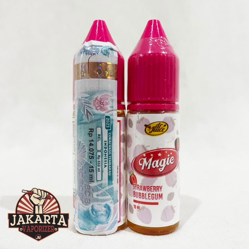 Jual [SALT] MAGIC STRAWBERRY BUBBLEGUM SALTNIC 15ML 25MG BY DR JUICE ...