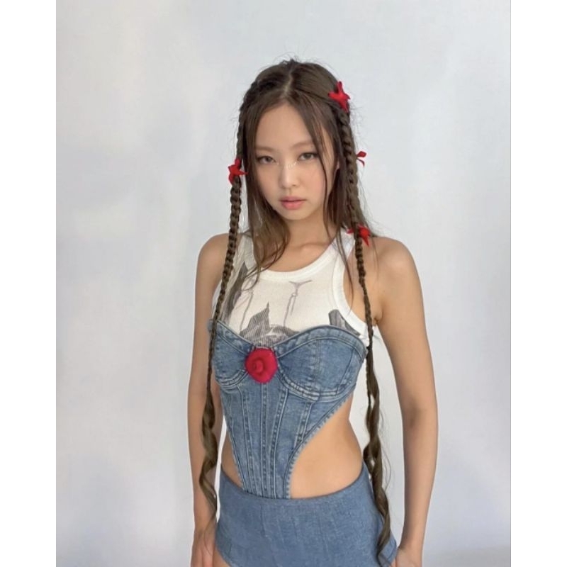 Jual S2S Pita Jennie Blackpink - Jepitan pita rambut jepit rambut mini ...