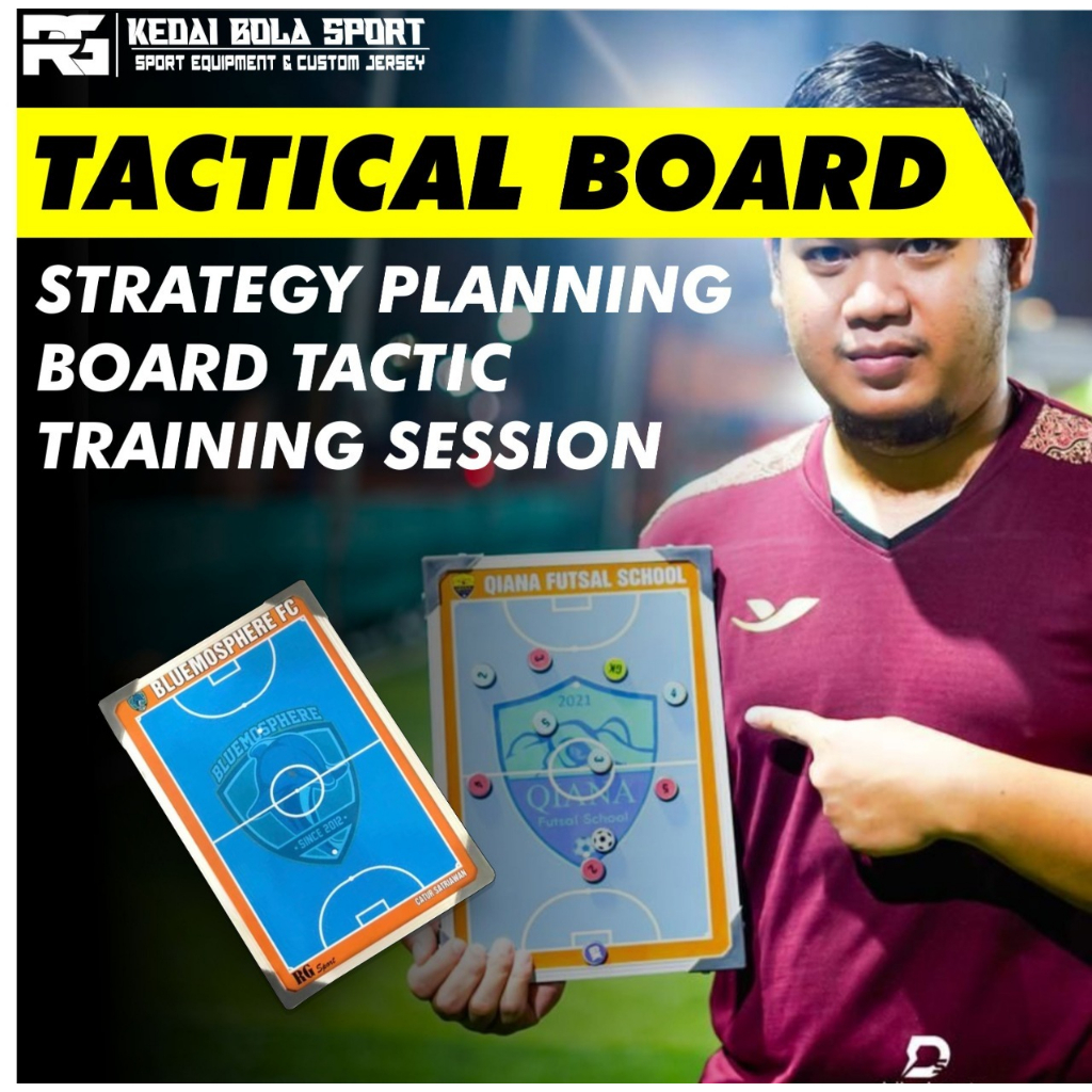 Jual Papan Strategy Futsal 20x30cm (Custom Logo) | Shopee Indonesia