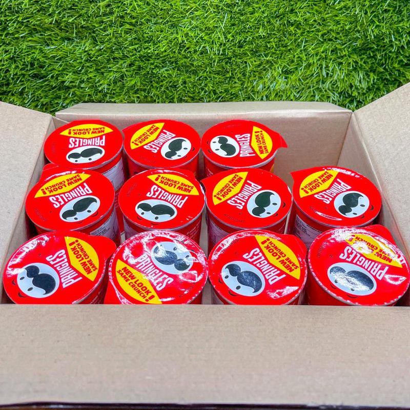 Jual PRINGLES MINI MERAH 1 KARTON ISI 12 KALENG | Shopee Indonesia