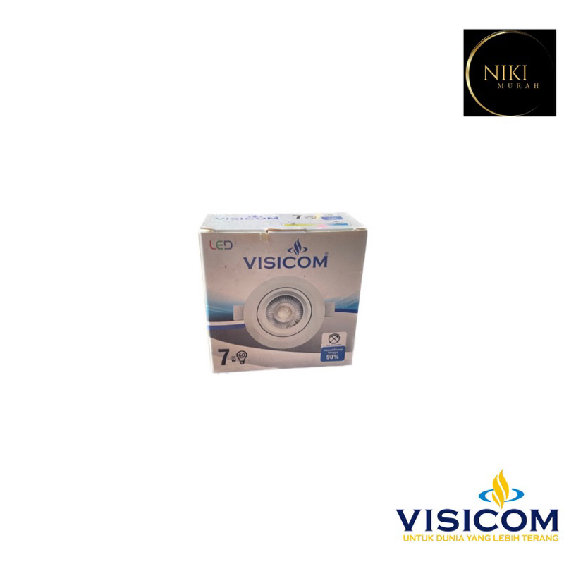 Jual DOWNLIGHT LED Panel Inbow 7W Visicom | Shopee Indonesia