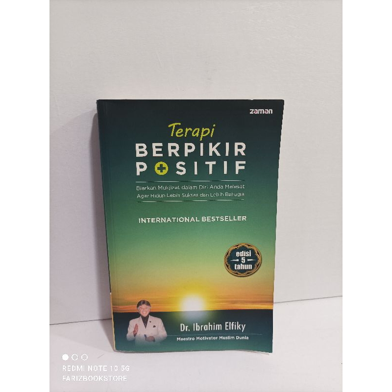 Jual Buku Terapi Berpikir Positif By Dr Ibrahim Elfiky | Shopee Indonesia