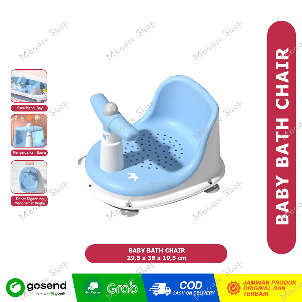 Jual BABY BATHER CHAIR KURSI MANDI ANAK BAYI BALITA DUDUK BABY BATHTUB ...