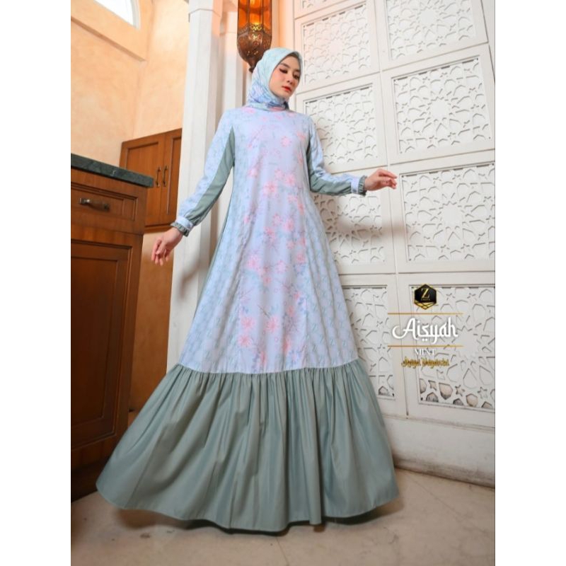 Jual AISYAH Dress by Zalifa | Shopee Indonesia