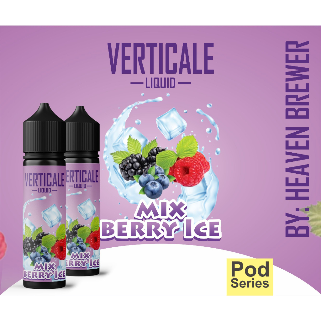 Jual VERTICALE E Liquid PODS SERIES Rasa Mango Ice Mint 60ml / 30ml ...