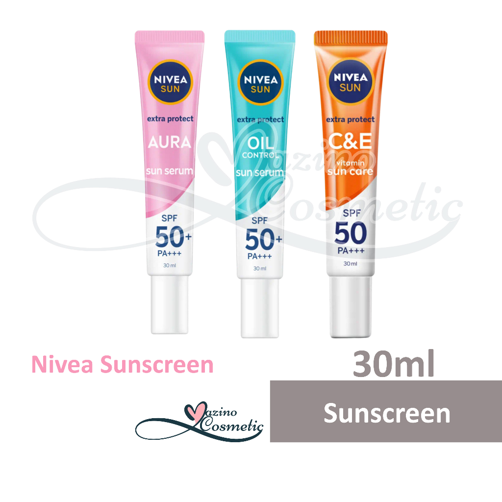 Jual Nivea Sun Face Serum Extra Protect Oil Control SPF 50+ PA+++ 30ml ...