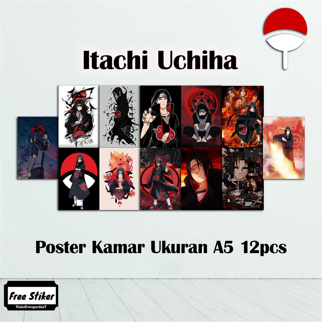 Jual WALL DECOR POSTER DINDING ANIME NARUTO TERBARU/ FREE STIKER ...