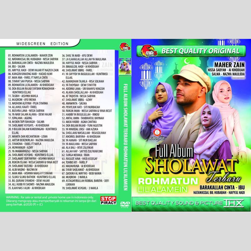 Jual Kaset Mp5 Video Lagu Full Album Sholawat Terbaru 2023 | Shopee Indonesia