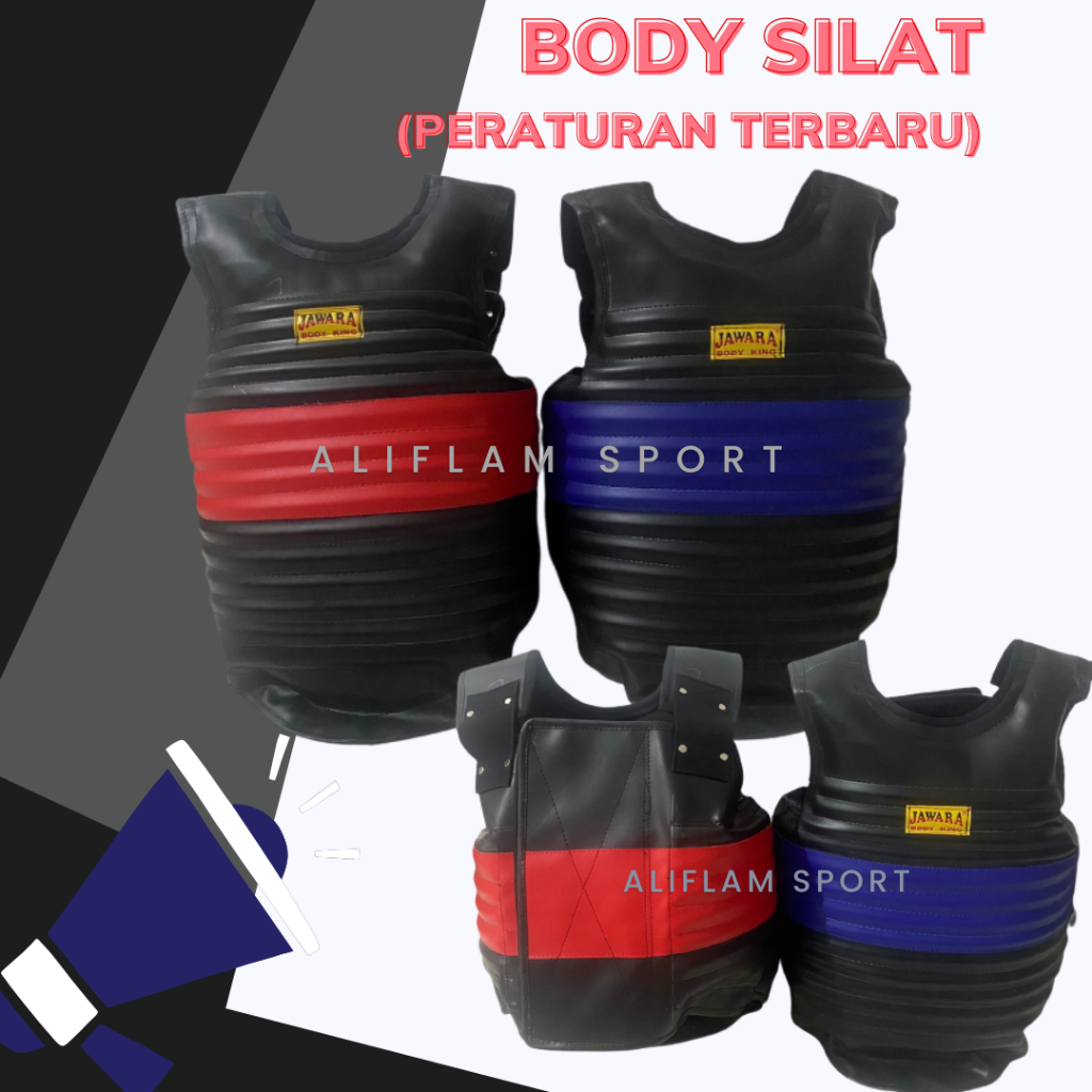 Jual Body JAWARA KING Silat TERBARU SEPASANG Body Protector Silat ...
