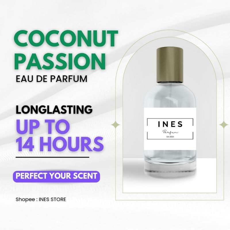 Jual COCONUT PASSION PARFUM WANITA PREMIUM TAHAN LAMA TIPE AROMA LEMBUT ...