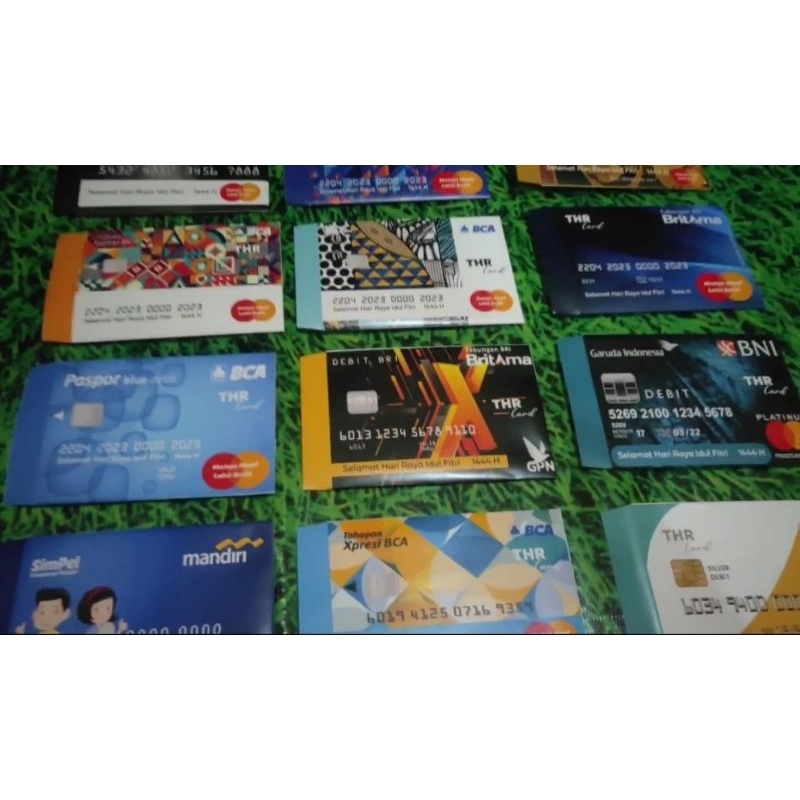 Jual AMPLOP ATM CARD isi 12 | Shopee Indonesia