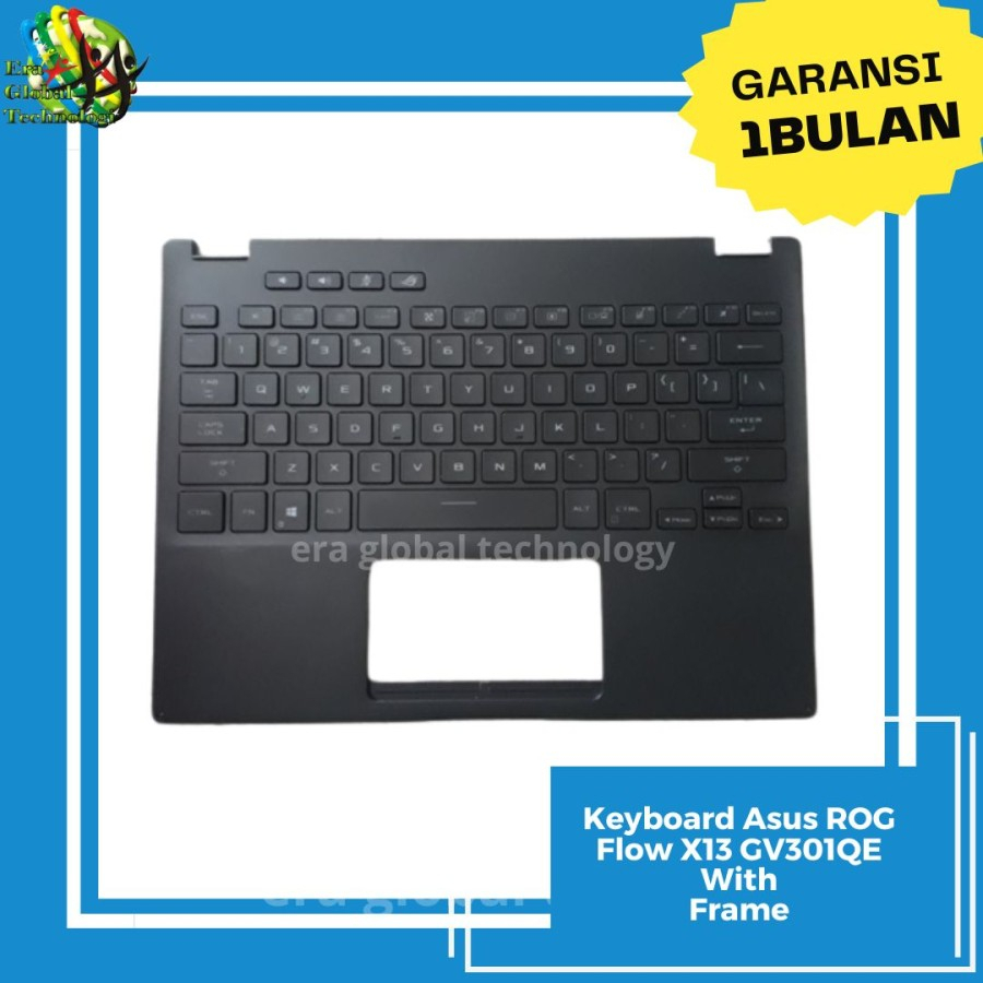 Jual Keyboard Laptop Asus ROG FLOW X13 GV301QE With Frame | Shopee ...