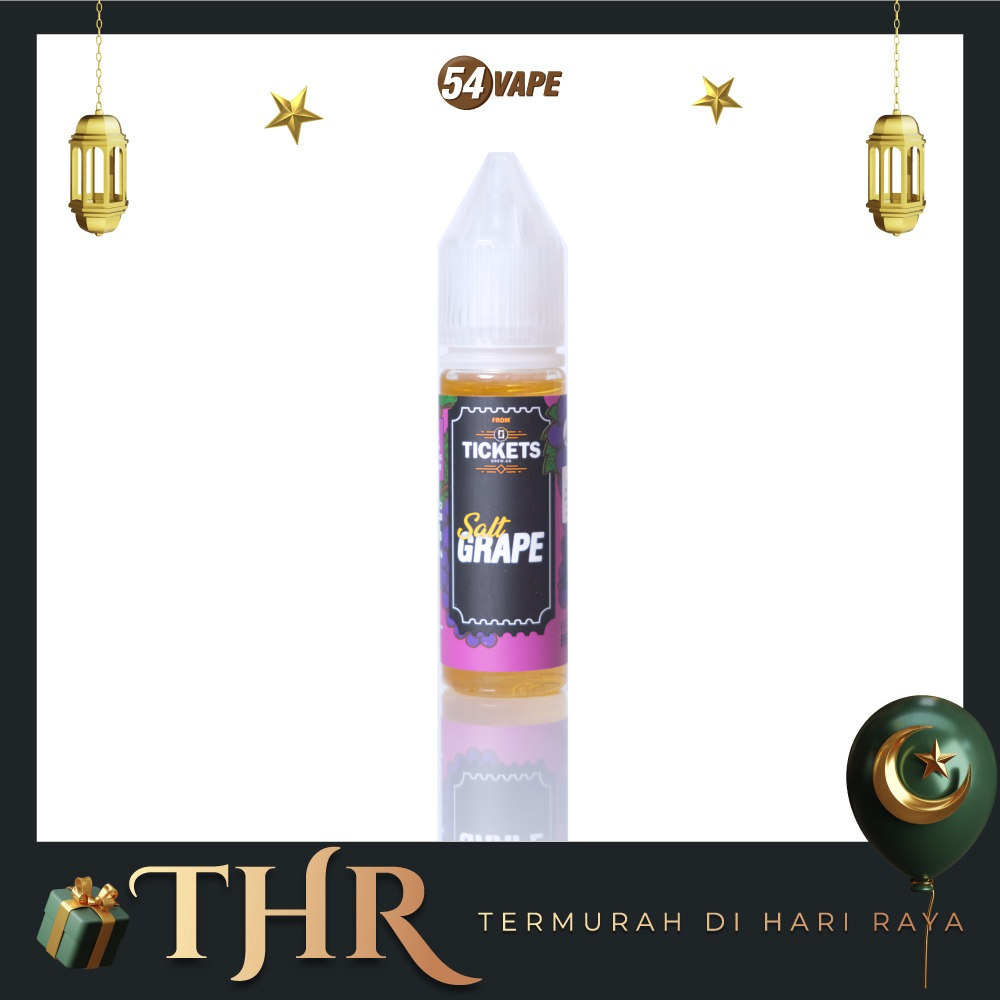 Jual Tickets Grape 15ml Saltnic 25mg | Shopee Indonesia