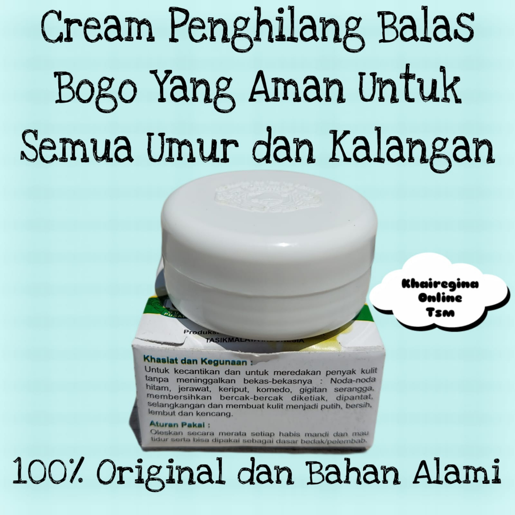 Jual Cream/Salep Penghilang Balas Bogo Untuk Anak Dan Dewasa (Semua ...