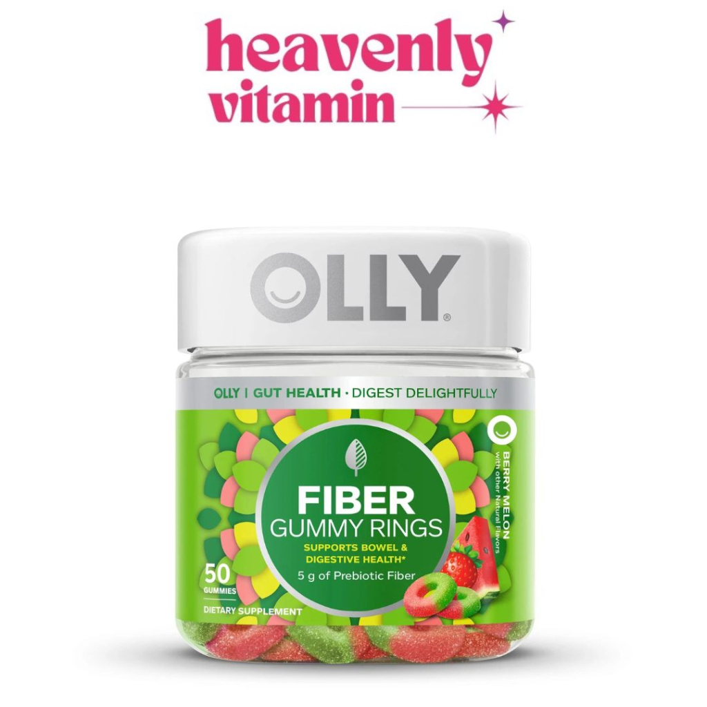 Jual Olly Fiber Gummy Rings - 50 gummies - Kesehatan Usus dan ...