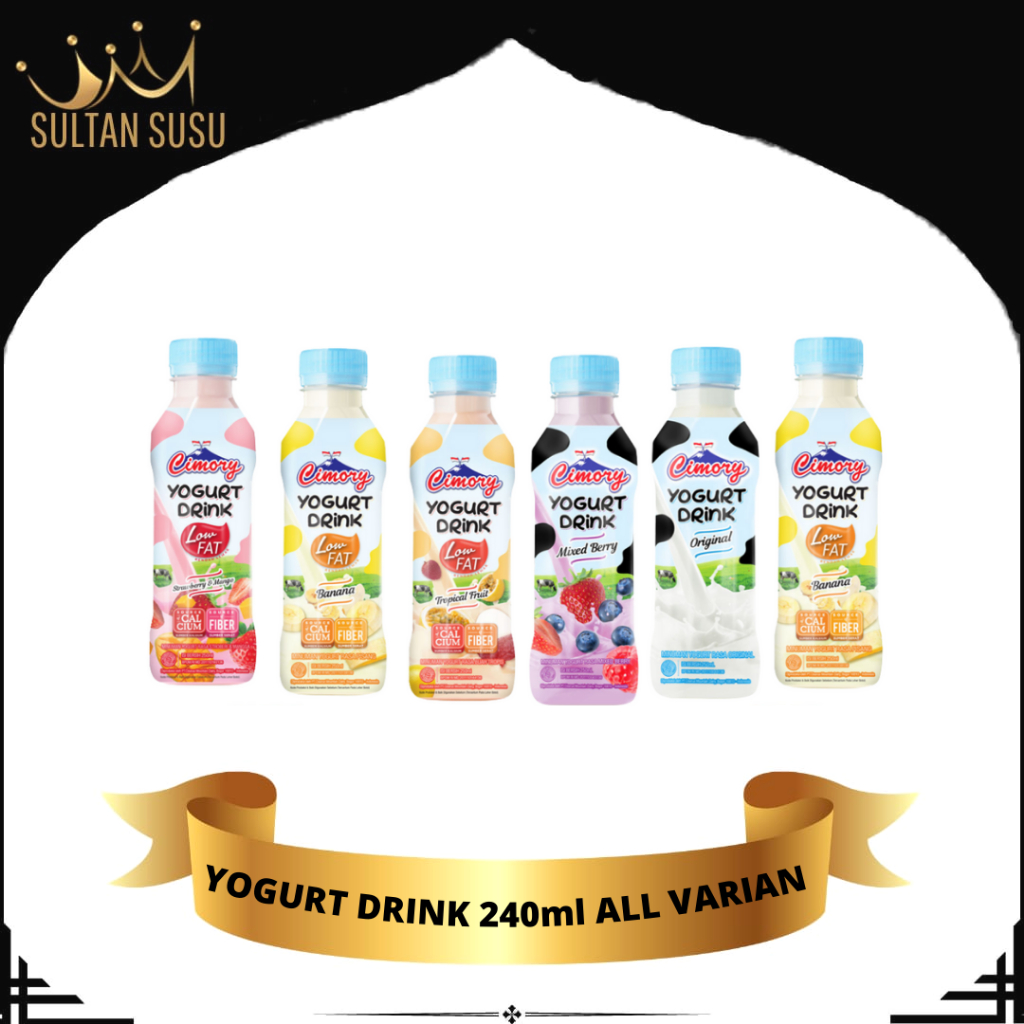 Jual [PROMO] Cimory Yogurt Drink 240 ML / Sultan Susu | Shopee Indonesia