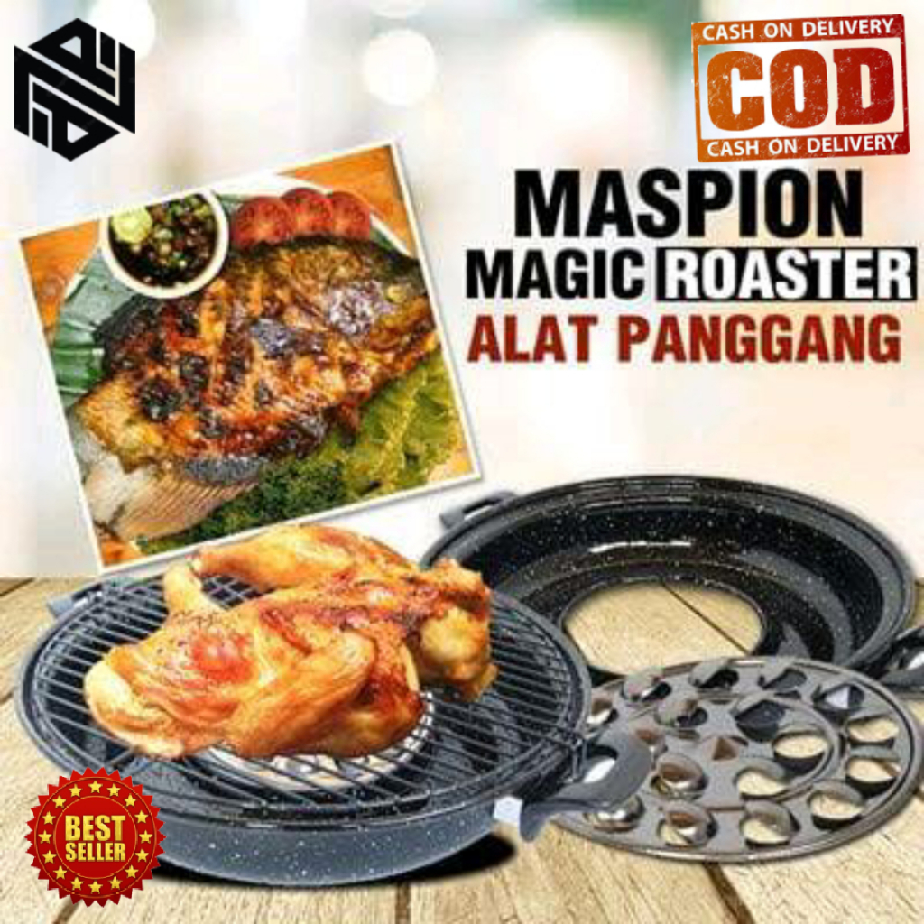 Jual Maspion Magic Roaster Alat Panggang Panggangan Gril Pemanggang ...
