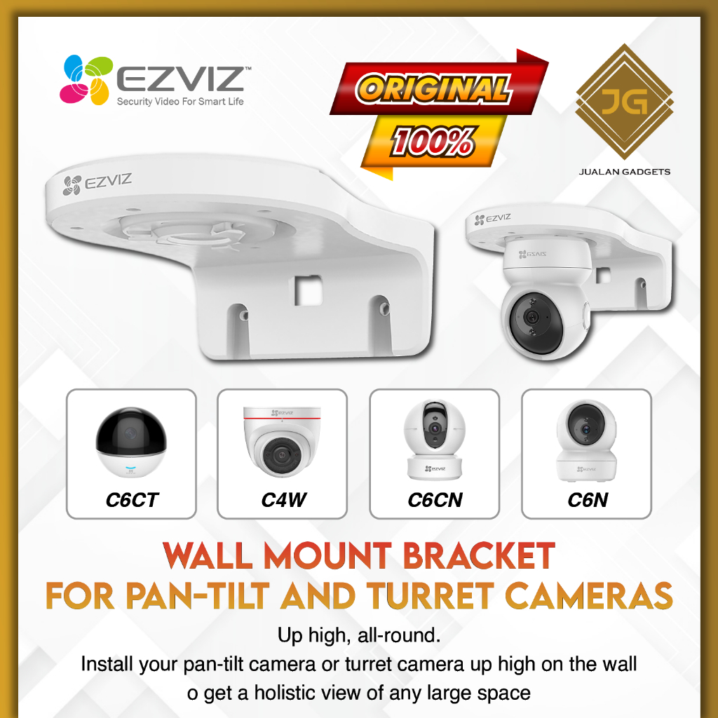 Jual Ezviz Wall Mount Bracket Original Cctv | Shopee Indonesia