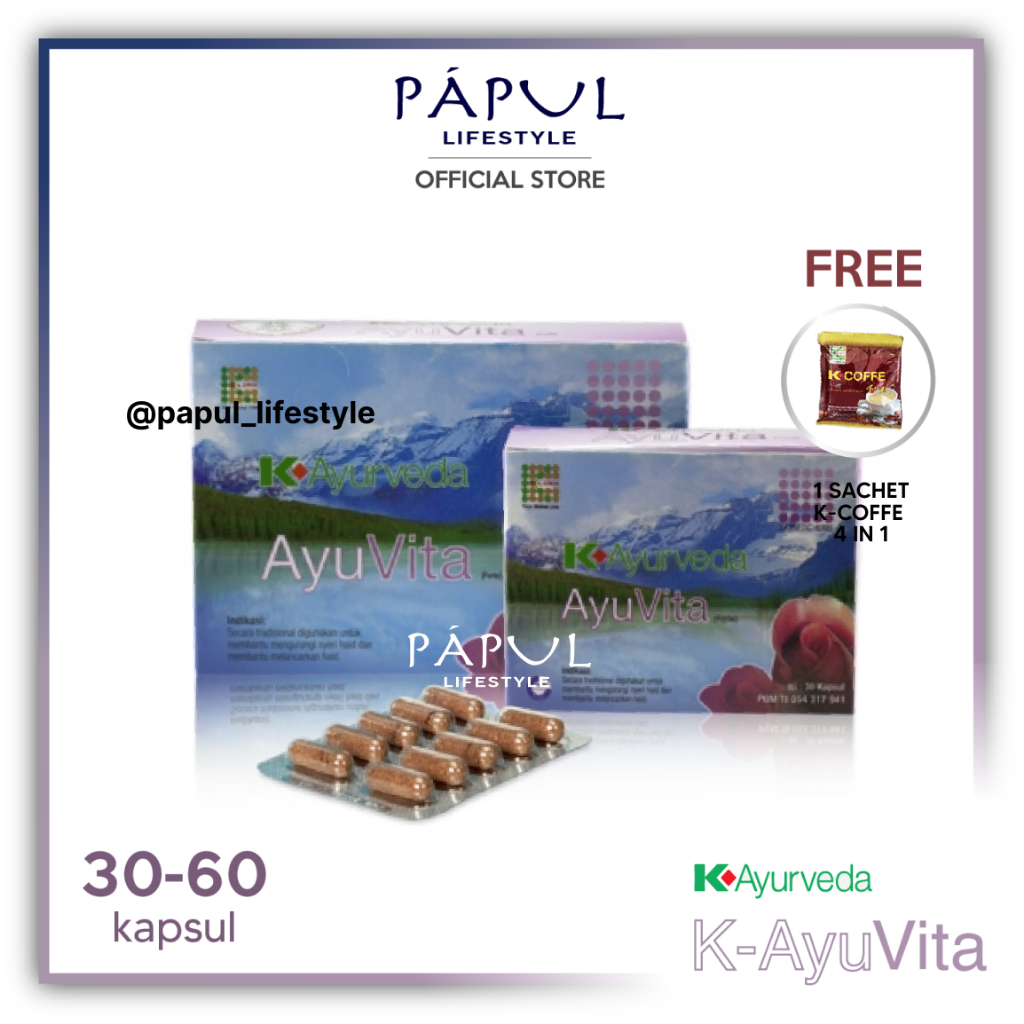 Jual K-Ayurveda AyuVita Original - Untuk Kesuburan Wanita | Papul ...