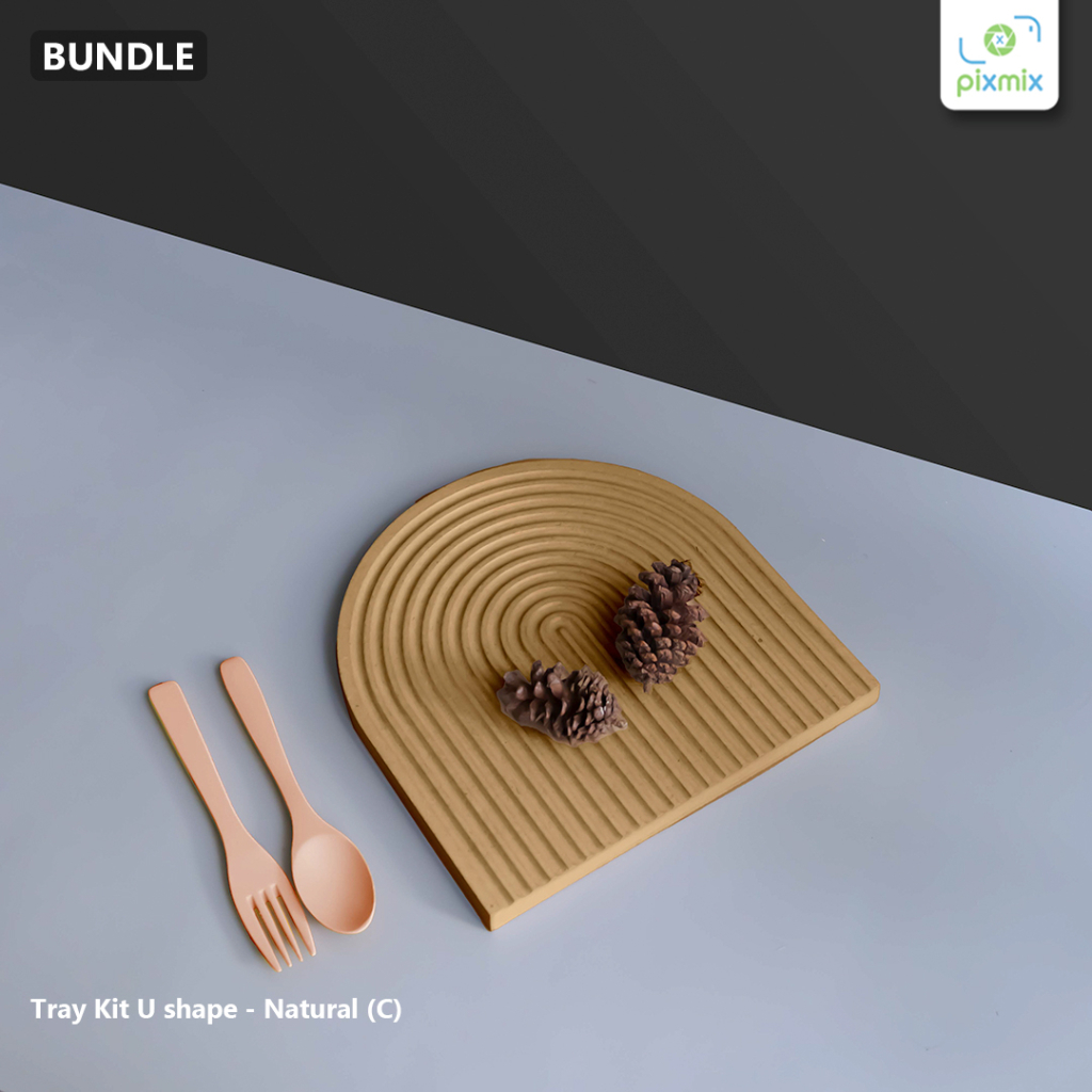 Jual Props Properti Foto Produk - Arch Tray Aesthetic U Shape Medium ...