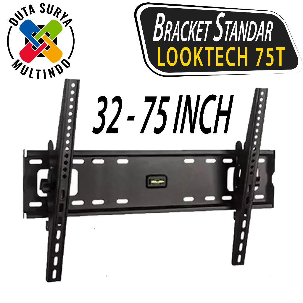 Jual bracket tv standar looktech 75t untuk 32 inch sampai 75 inch ...