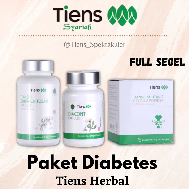 Jual Tiens Diabetes Melitus - Sakit Gula Kering & Gula Basah | Shopee ...