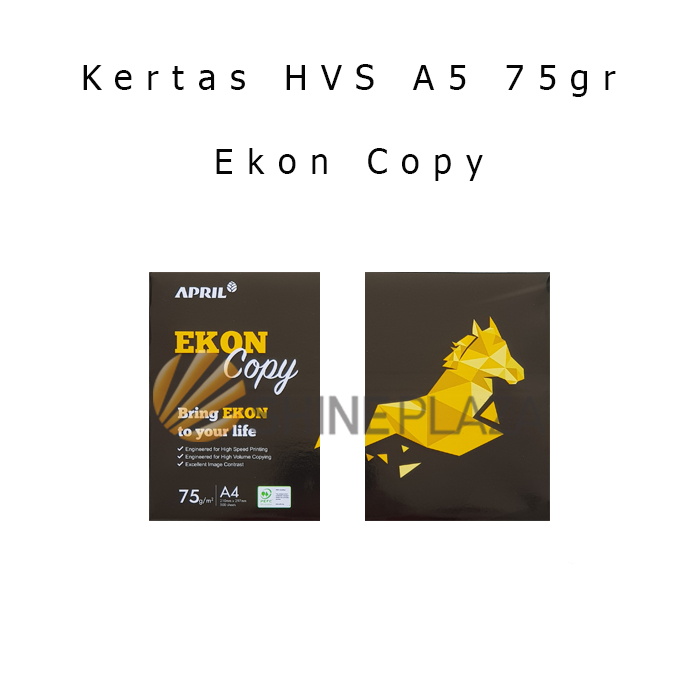 Jual Kertas HVS A5 75gr Ekon Copy - Kertas Fotocopy Putih A5 70gr ...