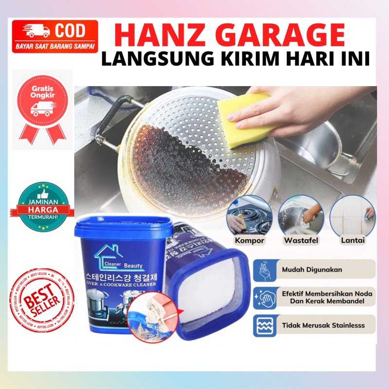 Jual Krim Penghilang Kerak Panci / Pasta Pembersih Noda Gosong Hangus ...