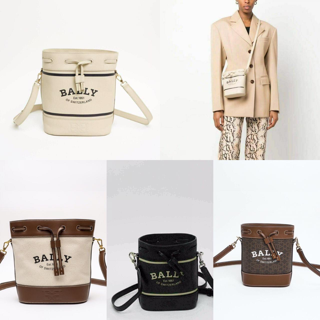Jual BALLY CLEOH BUCKET BAG ORIGINAL | Shopee Indonesia