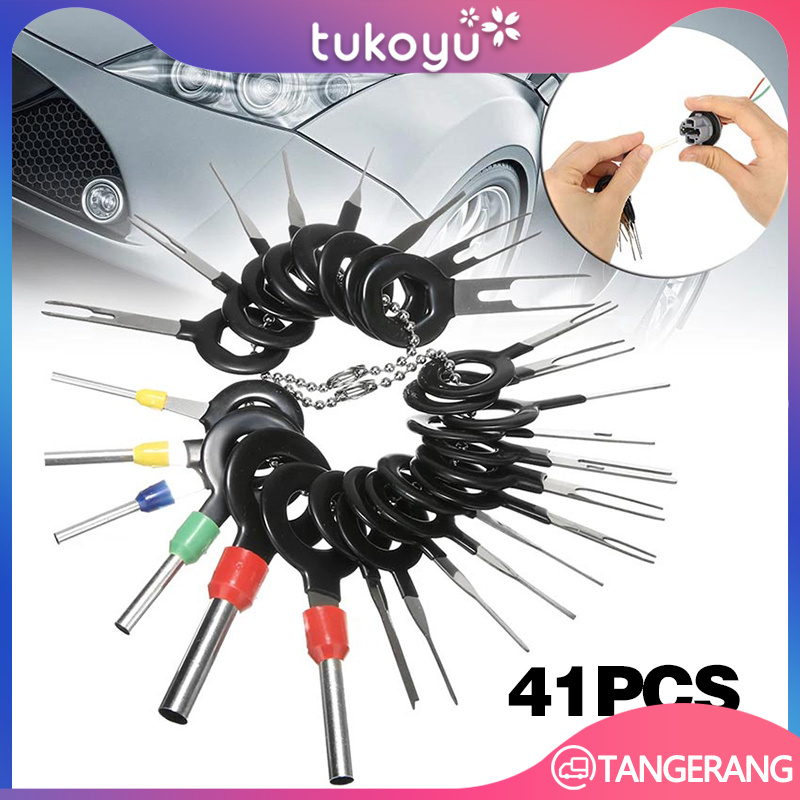 Jual 41pcs Melepas Pin Soket/Alat Pelepas Pin Soket/Terminals Removal ...