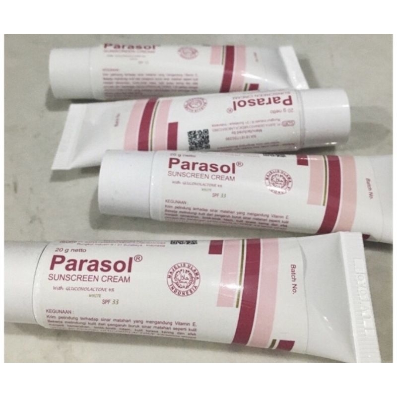 Jual Parasol sunscreen cream spf 33 with gluconolactone 4% - parasol ...