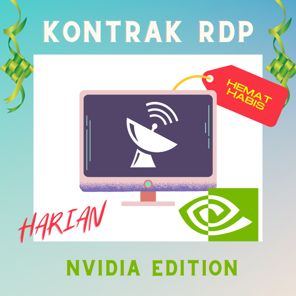 Jual [BIG DEAL PACK] Kontrak RDP GPU / RDP VGA berkualitas Nvidia ...