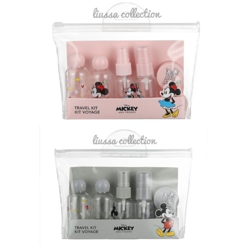 Jual Travel Kit Miniso - Mickey Mouse Collection Travel Kit | Shopee ...