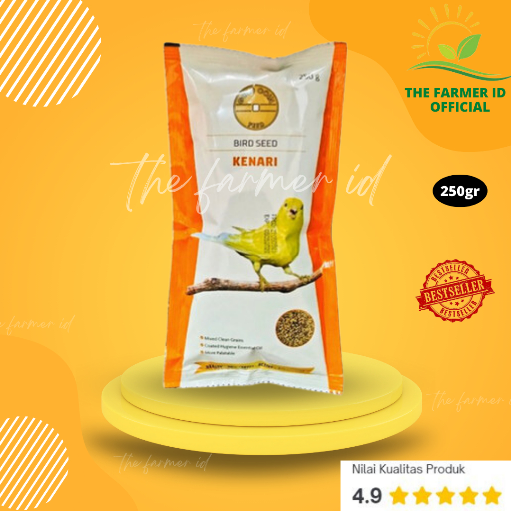 Jual Pakan Kenari Gold Coin 250 Gram - Makanan Burung | Shopee Indonesia