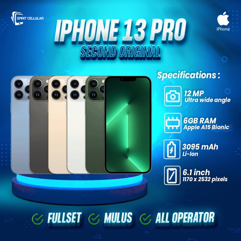 Jual Iphone 13 Pro 128gb Iphone Bekas Ex Inter Original 100% No Minus ...