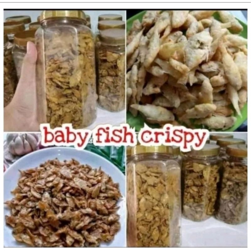 Jual Baby Fish Crispy | Baby Fish Ikan Nila Goreng Crispy Toples 200gr ...