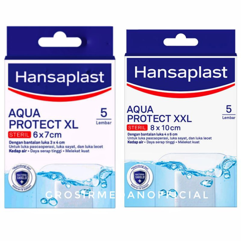 Jual HANSAPLAST AQUA PROTECT XL DAN XXL 1 BOX ISI 5 LEMBAR | Shopee ...