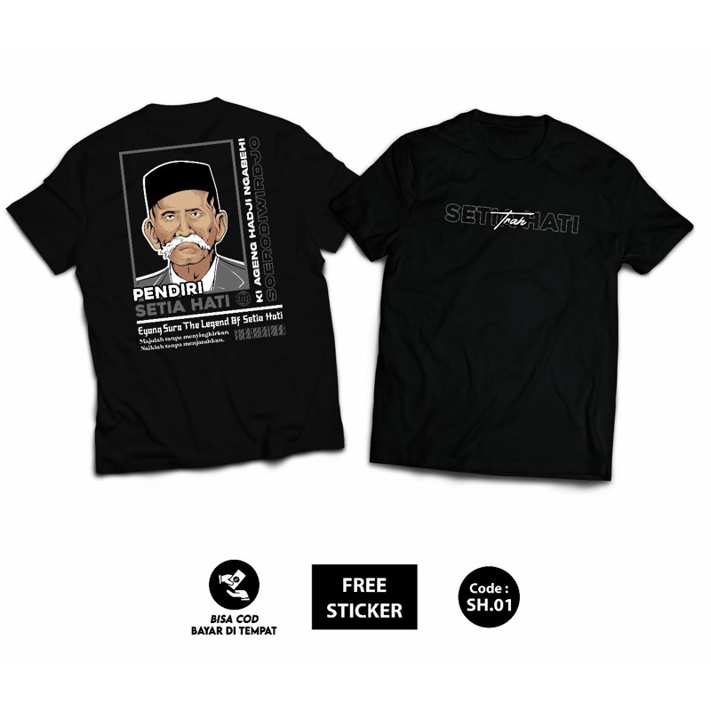 Jual BAJU KAOS EYANG SURO SETIA HATI KAOS TRAH SETIA HATI | Shopee ... Jual BAJU KAOS EYANG SURO SETIA HATI KAOS TRAH SETIA HATI | Shopee ...