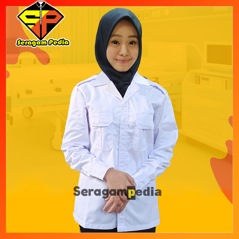 Jual Kemeja Seragam Pns Putih Baju Kerja Atasan Pdh Pns Putih Kemeja Kerja Baju dinas Pns ...