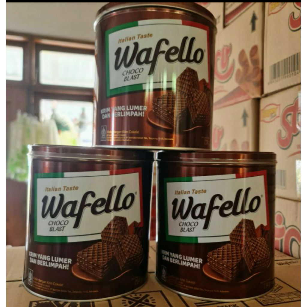 Jual Wafer Roma Wafello Kaleng | Shopee Indonesia