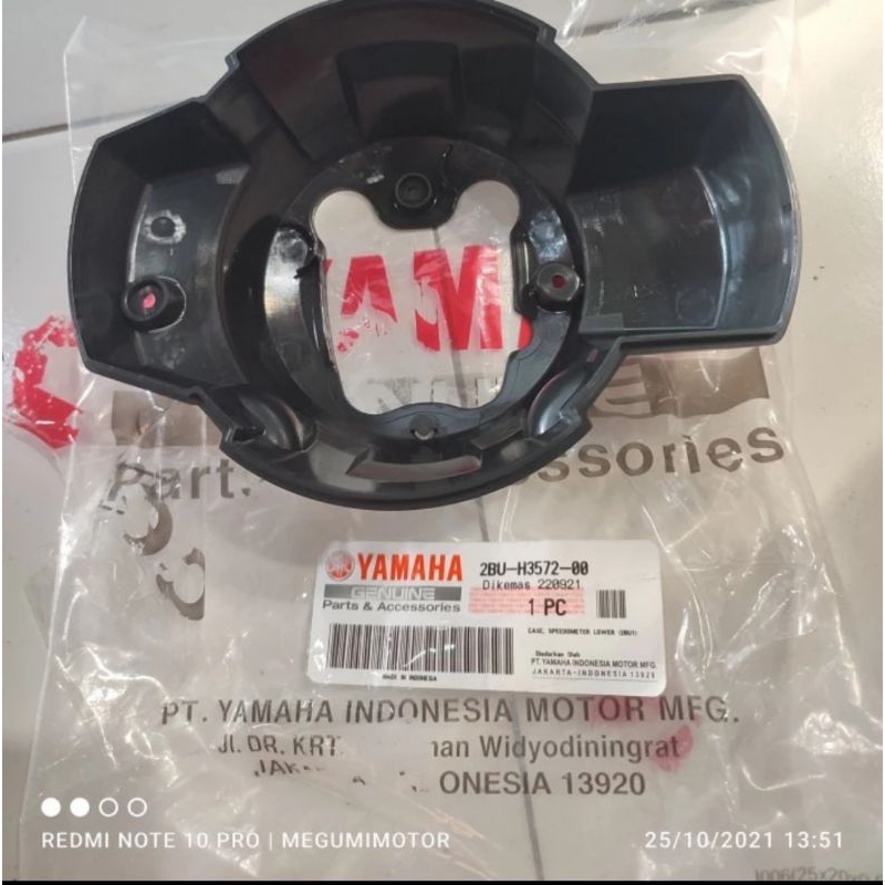 Jual CASE SPEEDOMETER LOWER 2BU-H3572-00 COVER BAWAH SPIDOMETER KM ...