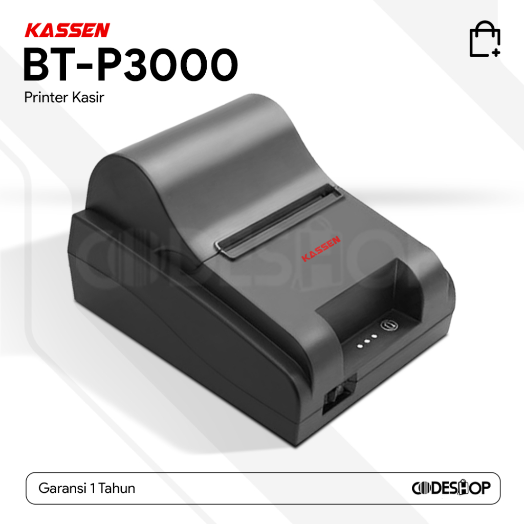 Jual Kassen BT-P3000 Printer Bluetooth Thermal Cetak Struk Receipt 80mm ...