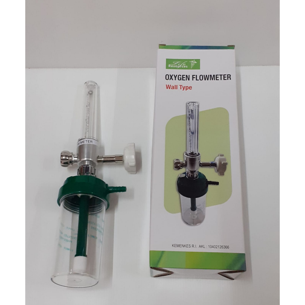 Jual Regulator oksigen dinding/oxygen flowmeter wall type life ...