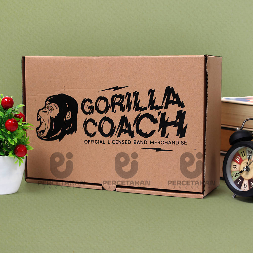 Jual Sablon / Cetak Kardus Corrugated 31x20x10 CM | Die Cut | Kotak ...