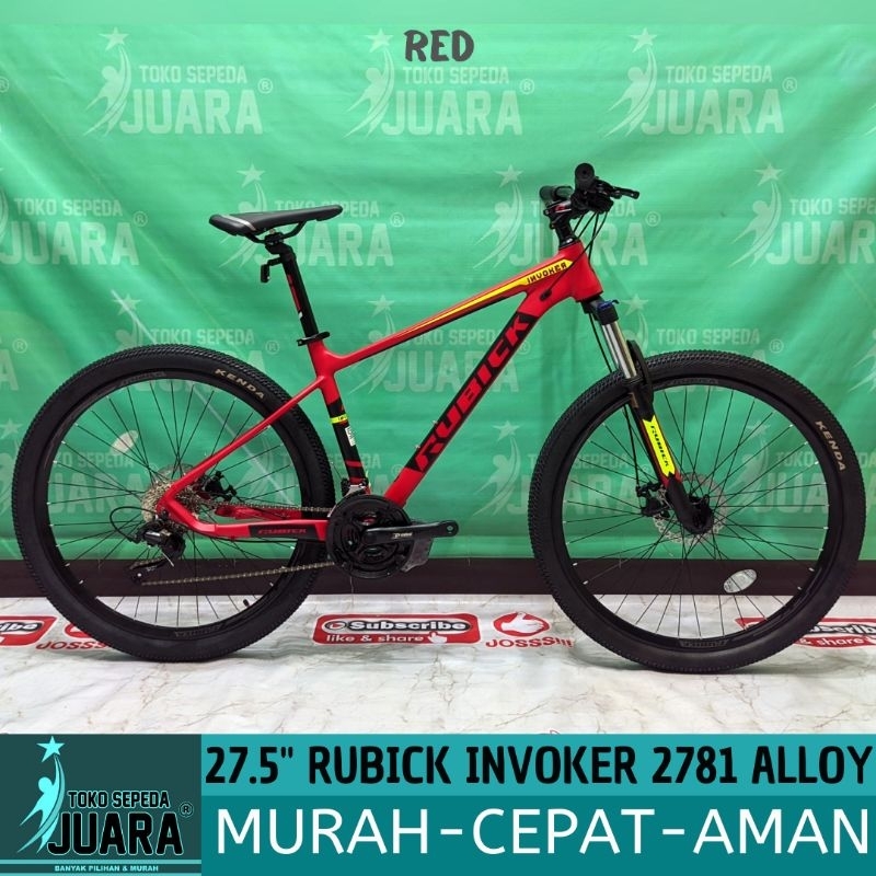 Jual SEPEDA GUNUNG RUBICK INVOKER 2781 ALLOY 3×9 SPEED MTB 27.5 ...