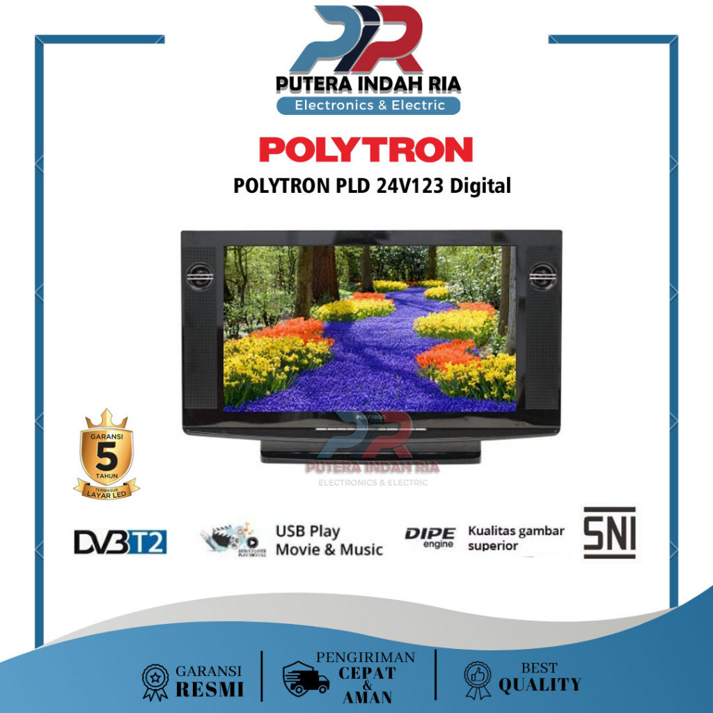 Jual POLYTRON TV Semi Tabung PLD 24V123 | Shopee Indonesia